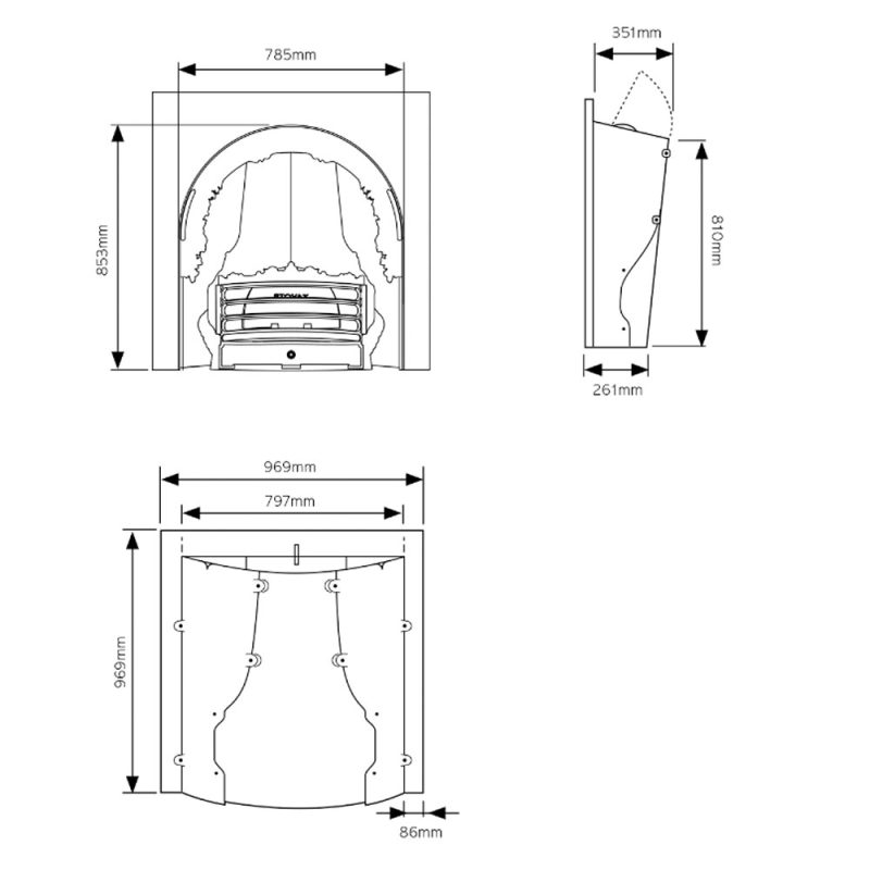 Adelaide Insert - Stonewoods