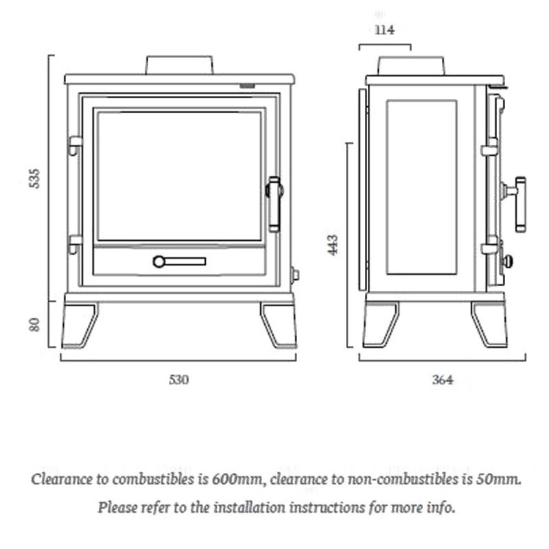 Capital Bassington Gas Stove - Stonewoods
