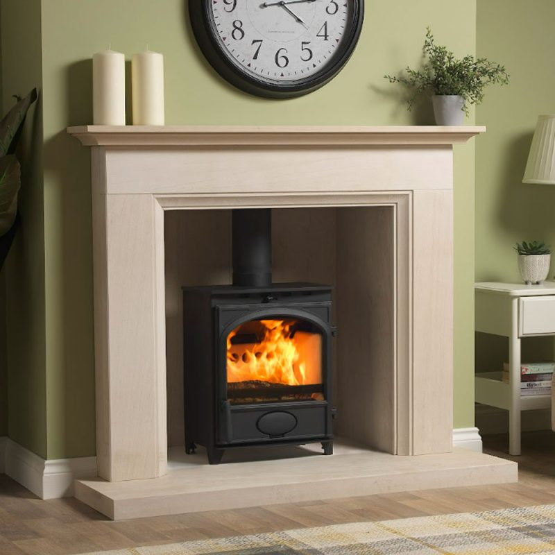 Fireline 5kW Wide Multi-Fuel Stoves - Stonewoods