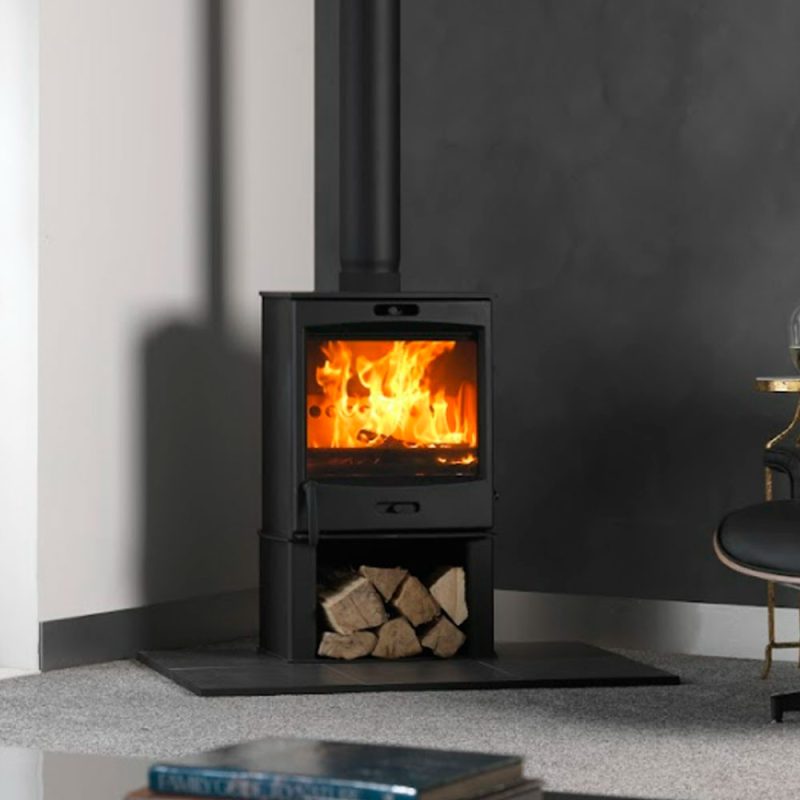 Fireline 5kW Wide Multi-Fuel Stoves - Stonewoods