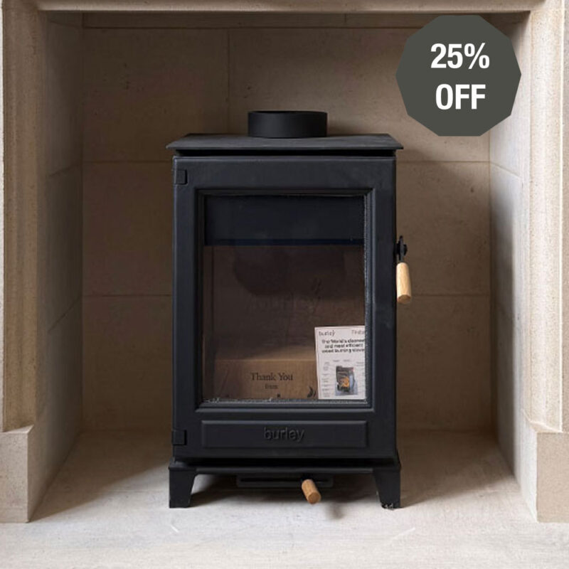 Burley Hardwick Wood Burning Stove - Stonewoods