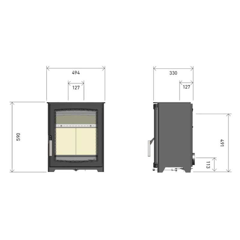 The Aspect 5 Stove - Stonewoods