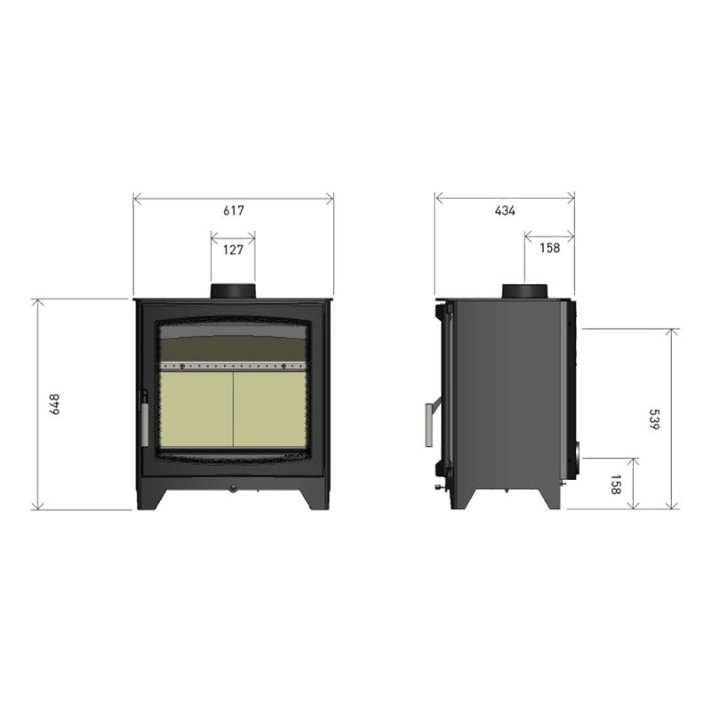 The Aspect 8 Stove - Stonewoods