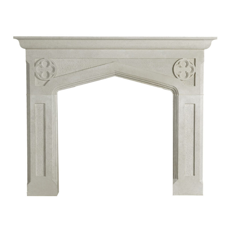 The Carved Tudor Mantel - Stonewoods
