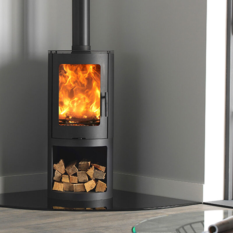 Capital Holsworthy 5 Eco Cylindrical Wood Burning Stove - Stonewoods