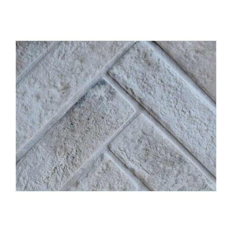The Frosted Iced Grey Herringbone Chamber - Stonewoods
