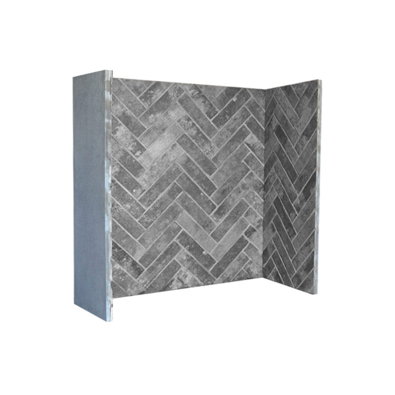 The Grey Herringbone Chamber - Stonewoods