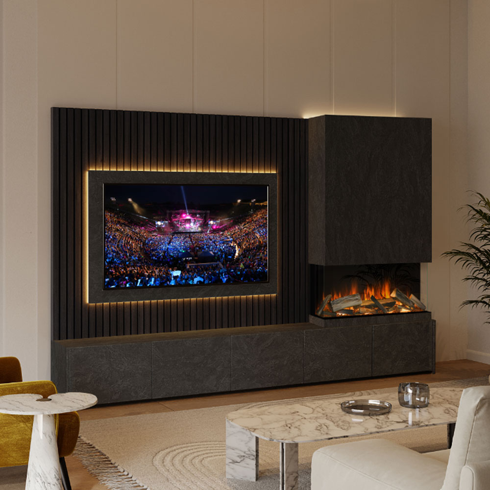 Contemporary Electric Fires - Electric Fireplaces in London - Stonewoods