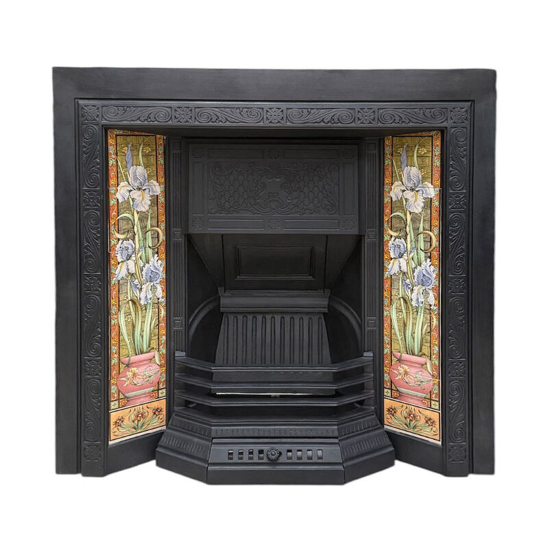Original Edwardian Tiled Insert - Shop Antique Fireplaces London ...